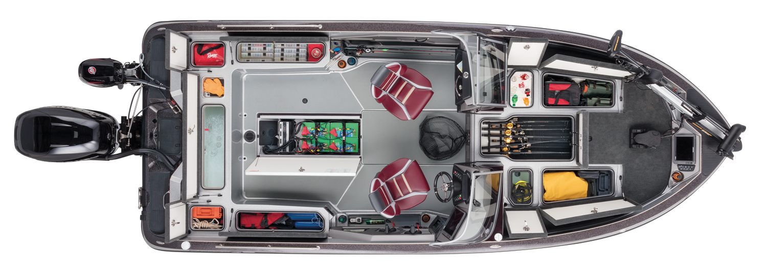 621FS Ranger Cup Equipped- Ranger Fiberglass Deep V Boat