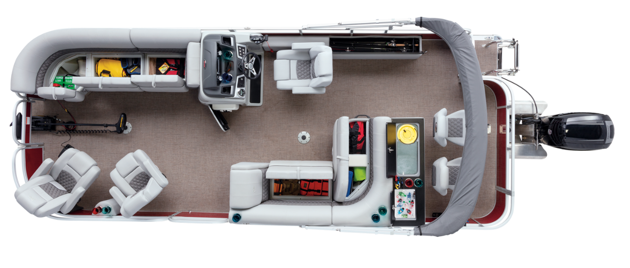 220FC Fish & Cruise Pontoon - Ranger Reata Series