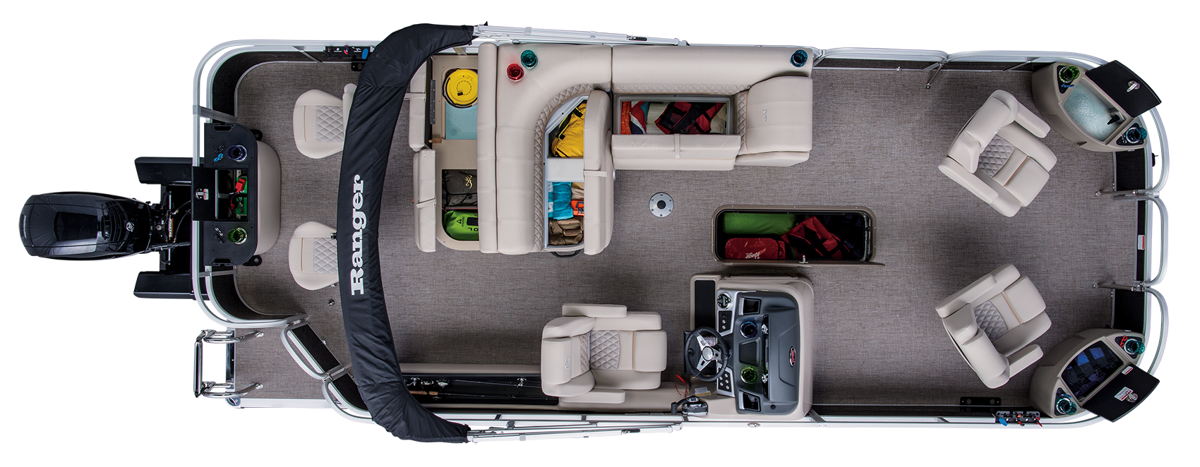 223F Fishing Pontoon - Ranger Reata Series