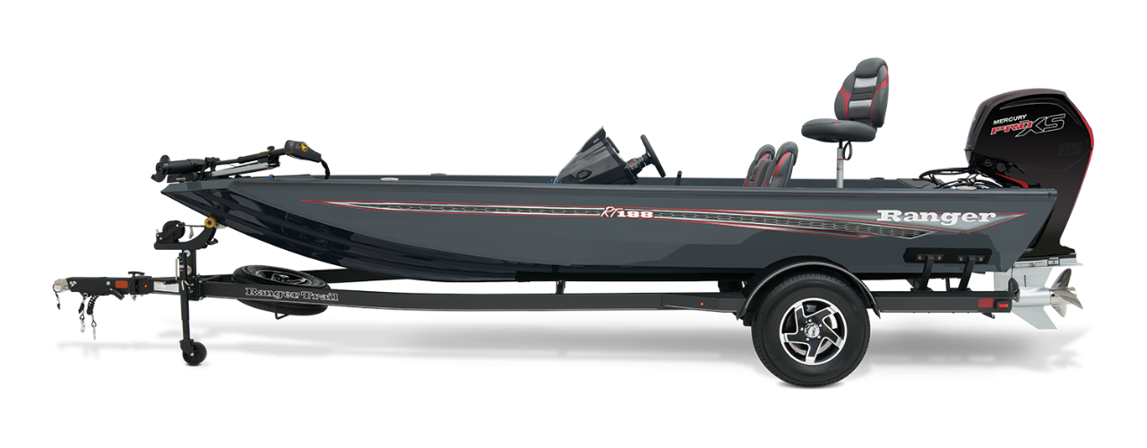 RT188 Aluminum Bass Boat - Ranger Tournament Series