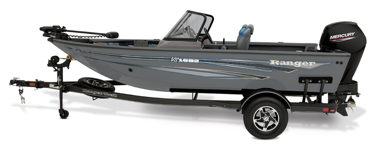 VS1682SC Angler- Ranger Aluminum Deep V Boat