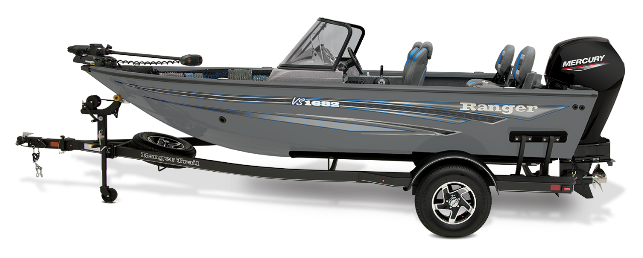 VS1682SC Angler- Ranger Aluminum Deep V Boat