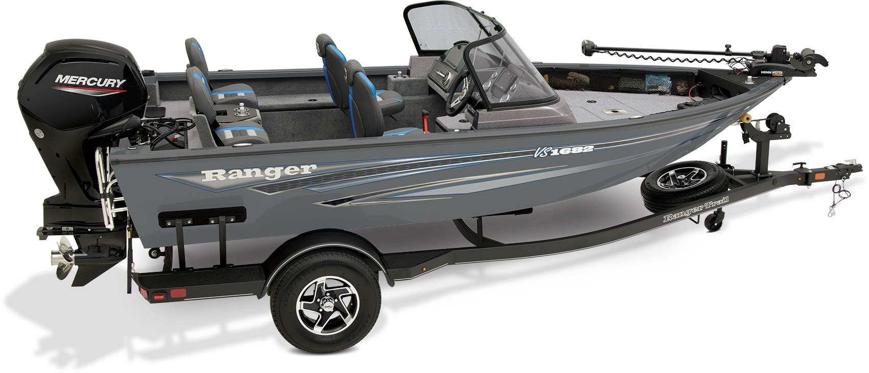 VS1682SC Angler- Ranger Aluminum Deep V Boat