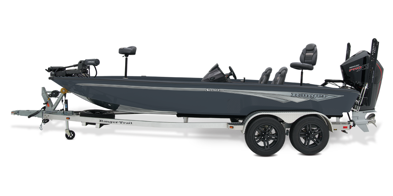 ALPHA 208 Aluminum Bass Boat - ALL-NEW Alpha Series
