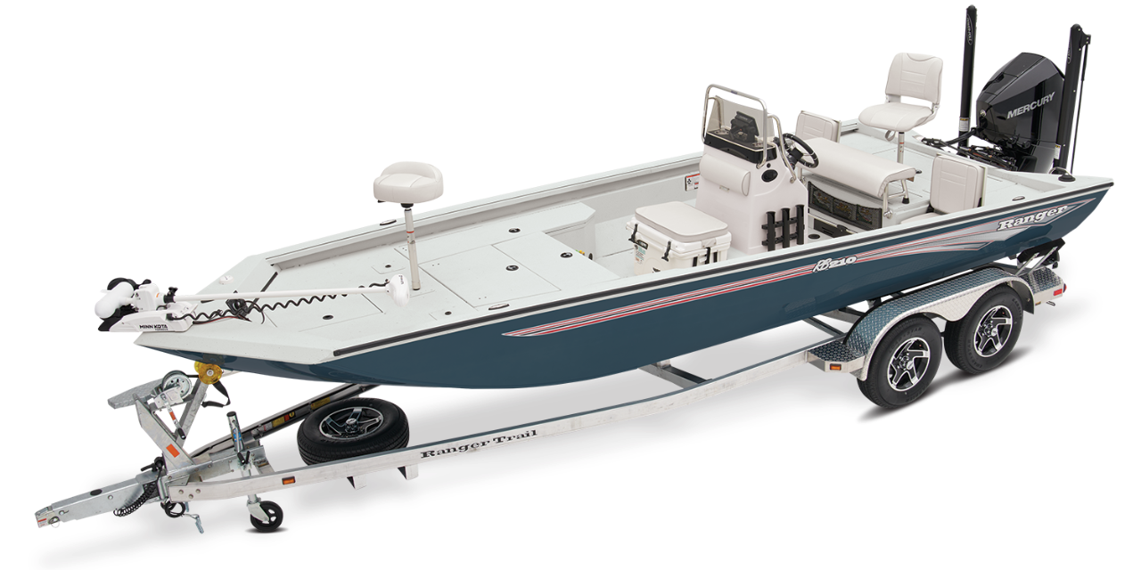 NEW RB210 - Ranger Aluminum Inshore Boat