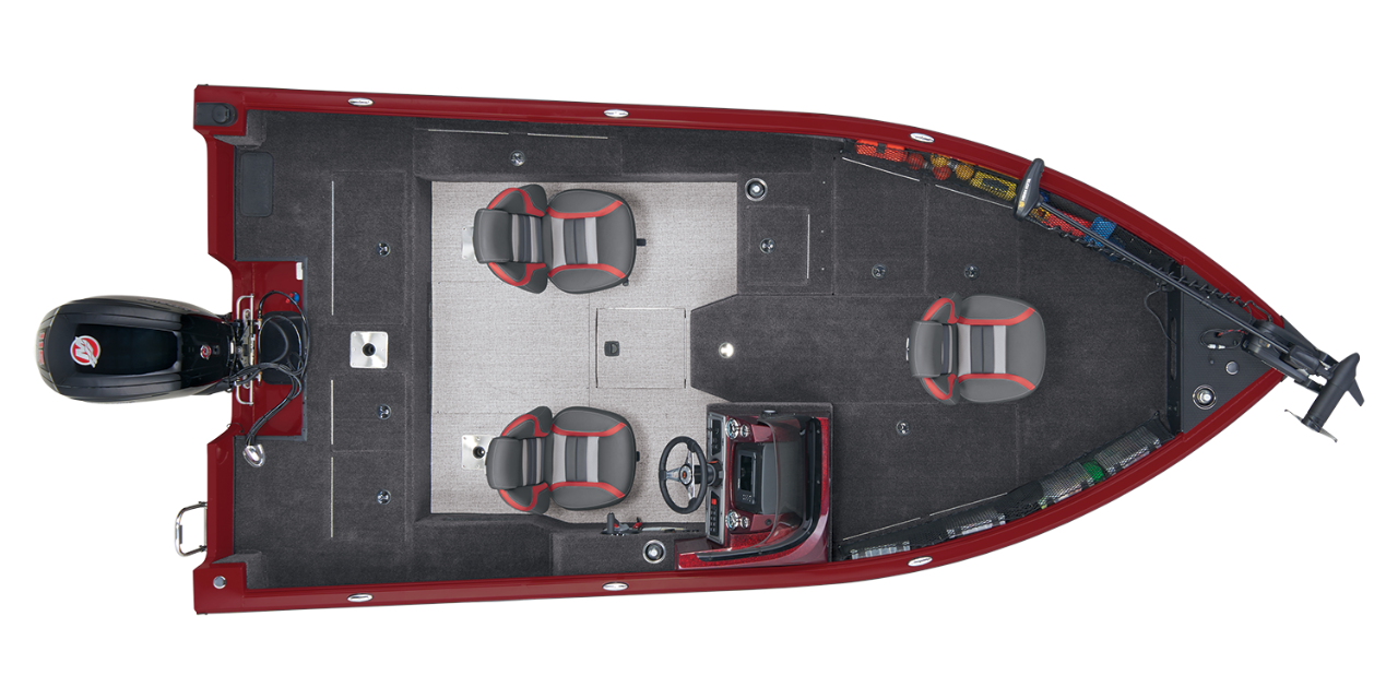 VS1682SC Angler- Ranger Aluminum Deep V Boat