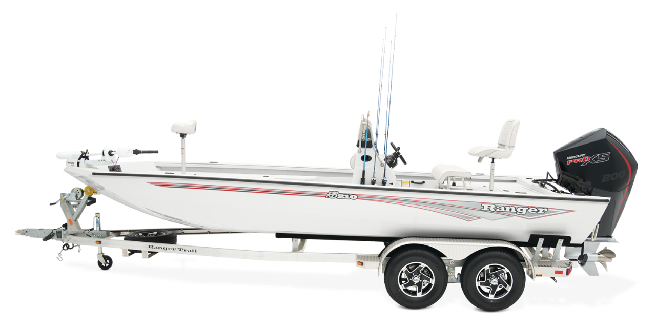 RB210 - Ranger Aluminum Inshore Boat