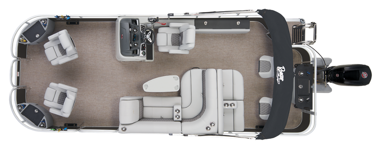 220F Fishing Pontoon - Ranger Reata Series