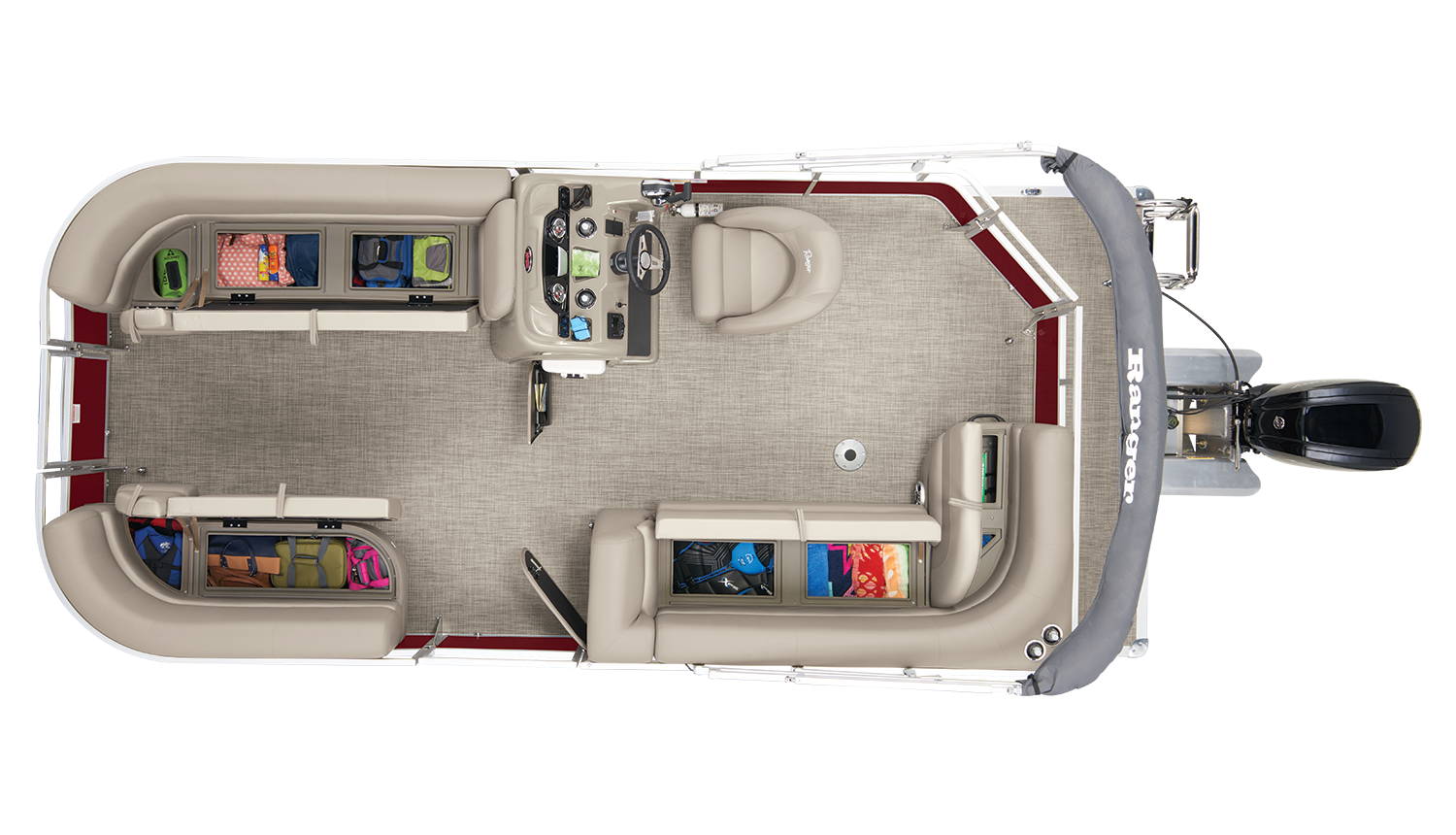 Ranger 200C | Classic Series 21ft. 11in. Cruise Pontoon