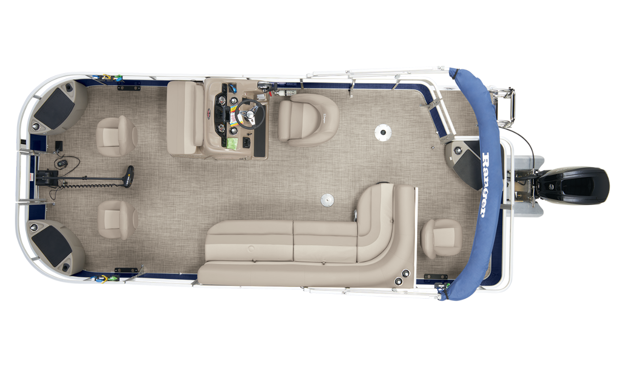 Ranger 200F | Classic Series 21ft. 11in. Fishing Pontoon