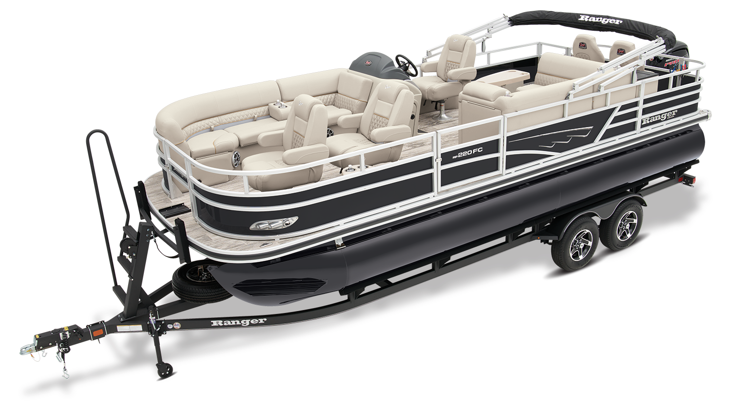 Ranger 220FC | Reata Series 24ft. 2in. Fish & Cruise Pontoon