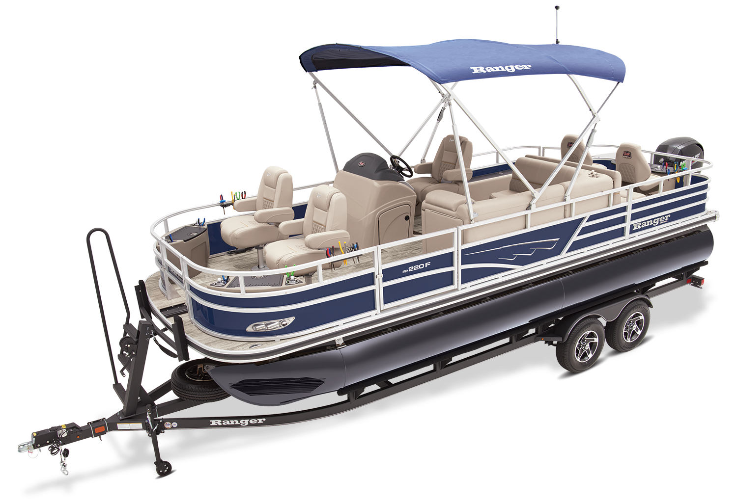 Ranger 220F | Reata Series 24ft. 2in. Fishing Pontoon